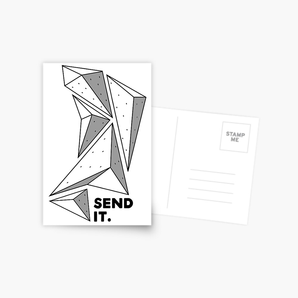 "SEND IT." Sticker for Sale by Blakebirwin | Redbubble
