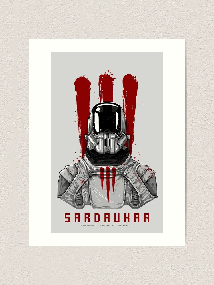 "DUNE / sardaukar - imperial soldier" Art Print for Sale by Liis Roden ...