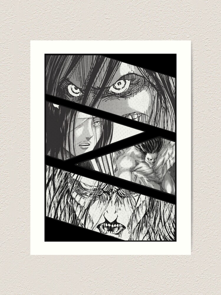 "Eren Titan Form Attack Titan Attack on Titan Shingeki no Kyojin Manga ...