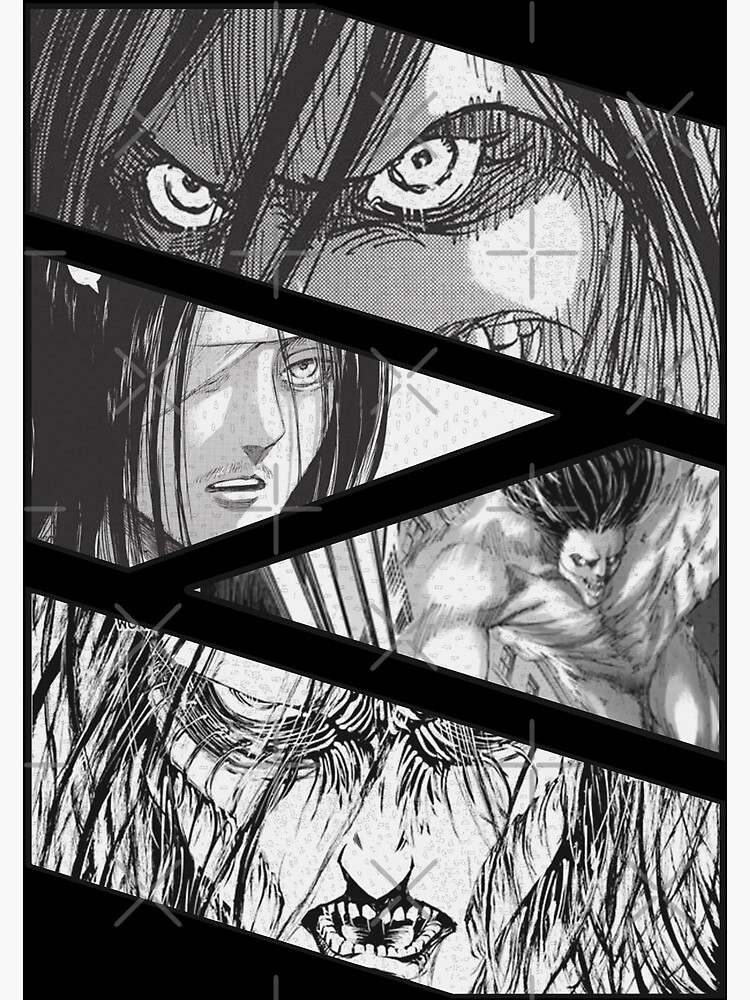 "Eren Titan Form Attack Titan Attack on Titan Shingeki no Kyojin Manga ...