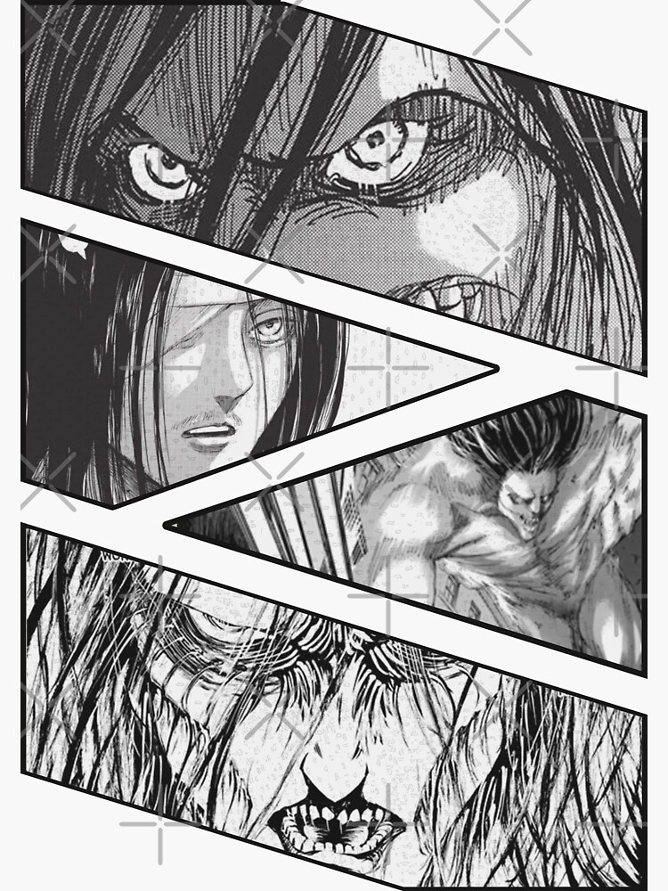 "Eren Titan Form Attack Titan Attack on Titan Shingeki no Kyojin Manga ...