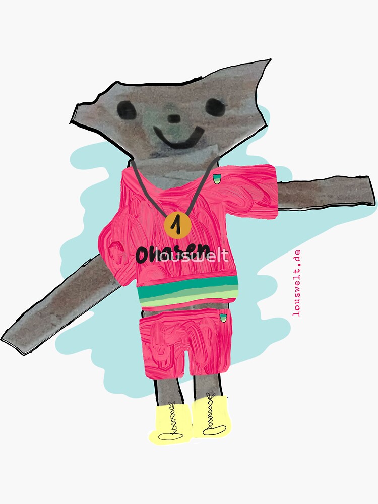 "Lou's World (The Summer Sports OHa)" Sticker by louswelt | Redbubble