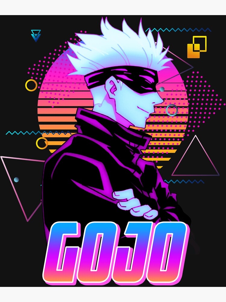 "Gojo Satoru - Retro-Kunstklassiker." Poster von coopernatha | Redbubble