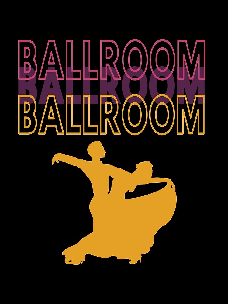 "Ballroom Dance 3 Word" Canvas Print for Sale by Joanna-Asia | Redbubble