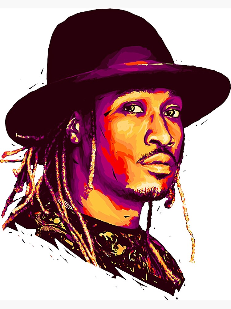 "future rapper sticker" Poster for Sale by seanaghat | Redbubble