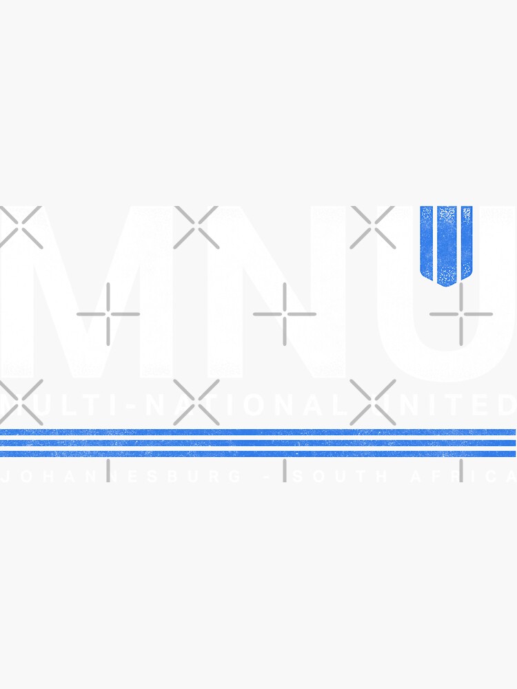 "MultiNational United" Sticker by DeadRight | Redbubble