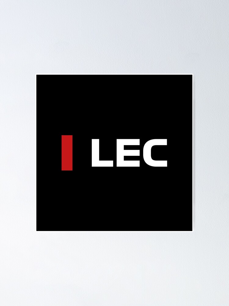 "LEC. 2022 Season - New Version! (Black BG)" Poster for Sale by ...