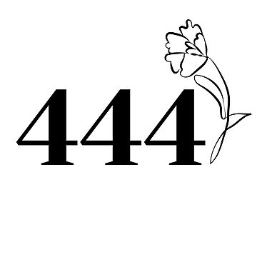 "444 Angel number " Art Print for Sale by RiriDesign | Redbubble