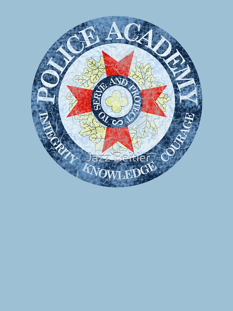 "Police Academy" T-shirt for Sale by ImSecretlyGeeky | Redbubble ...