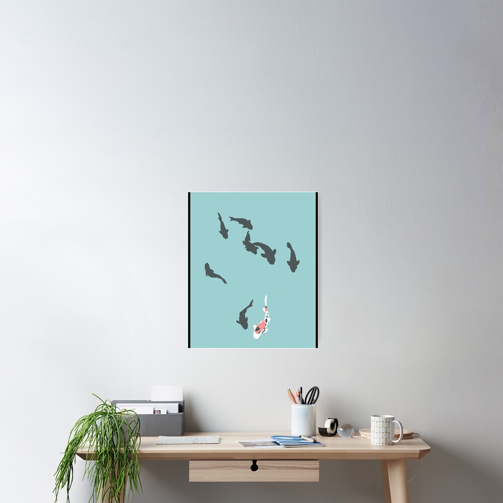 "A Silent Voice - Koi Fish Graphic ." Poster by amberorgani | Redbubble