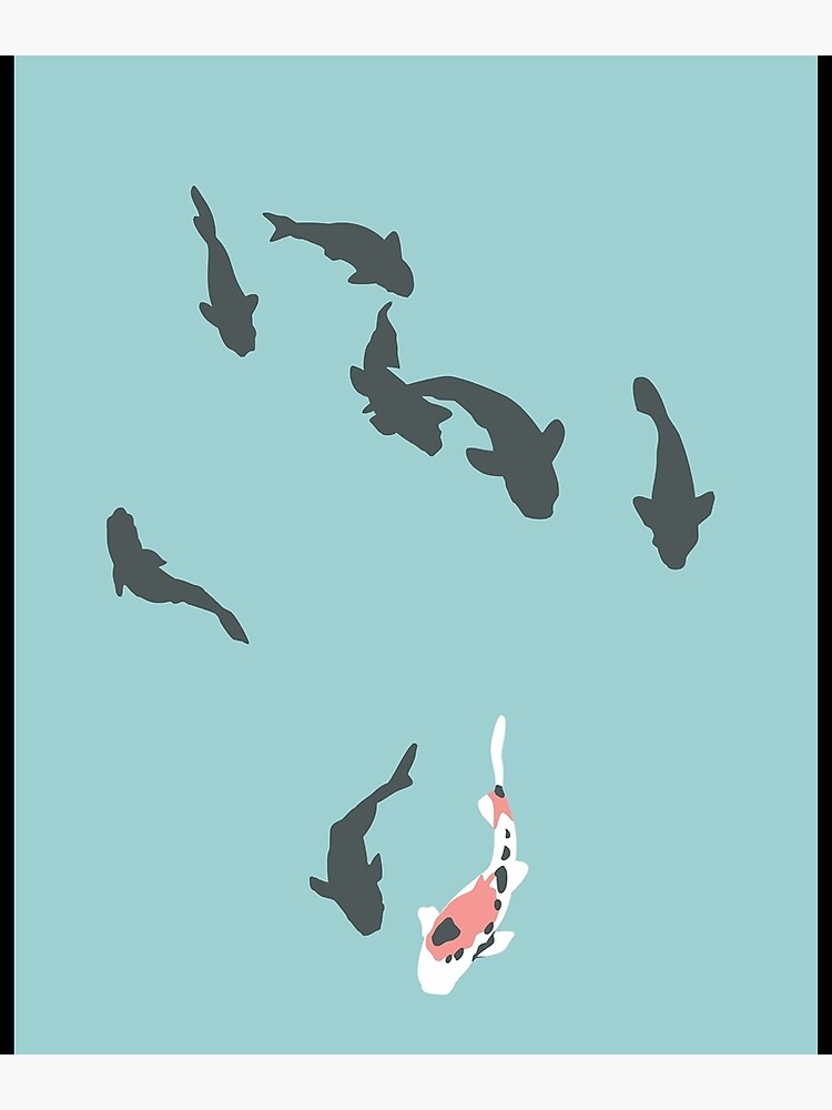 "A Silent Voice - Koi Fish Graphic ." Poster by amberorgani | Redbubble
