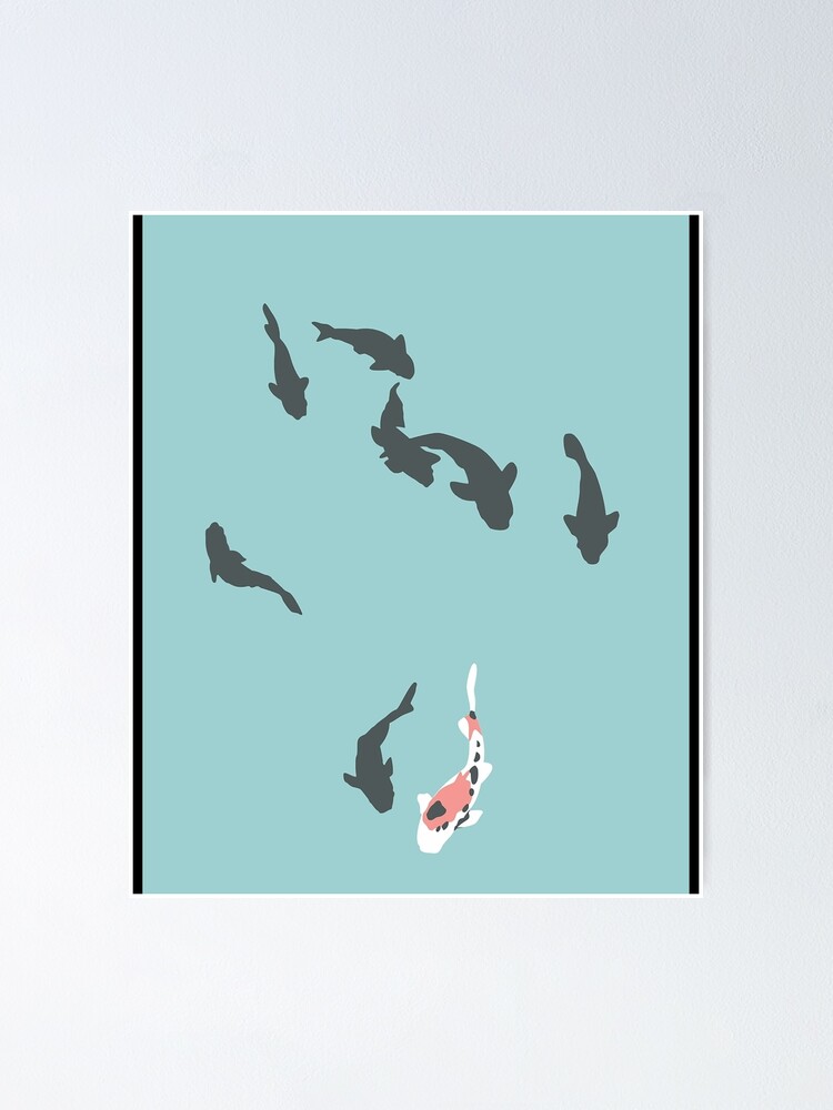 "A Silent Voice - Koi Fish Graphic ." Poster by amberorgani | Redbubble