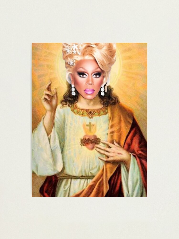 "Drag Jesus" Photographic Print for Sale by memekween | Redbubble