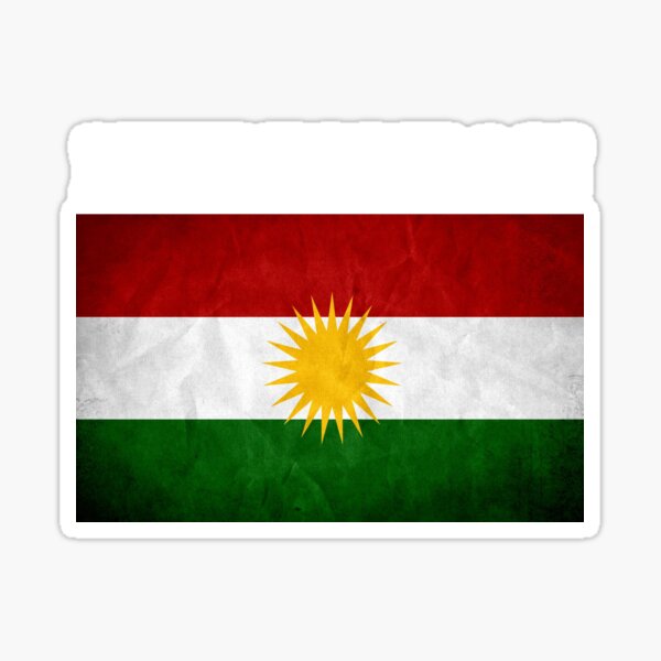 "Kurdistan Love" Sticker by DesignDS | Redbubble