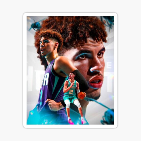 "LaMelo Ball Design" Sticker by GoldenRainzkx | Redbubble