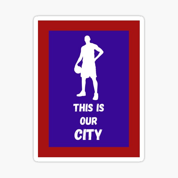 "This is our City. DET edition" Sticker by rexytalamayan | Redbubble