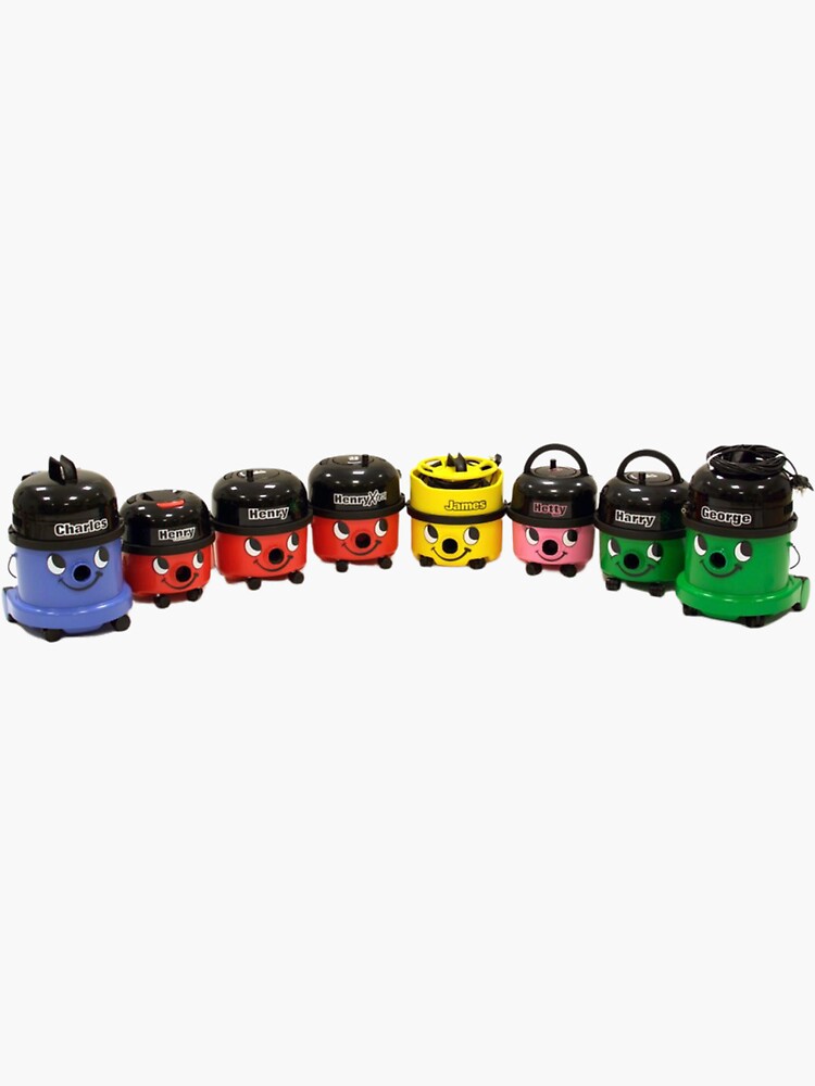 "Henry Hoover And Friends Classic" Sticker for Sale by Reo12 | Redbubble