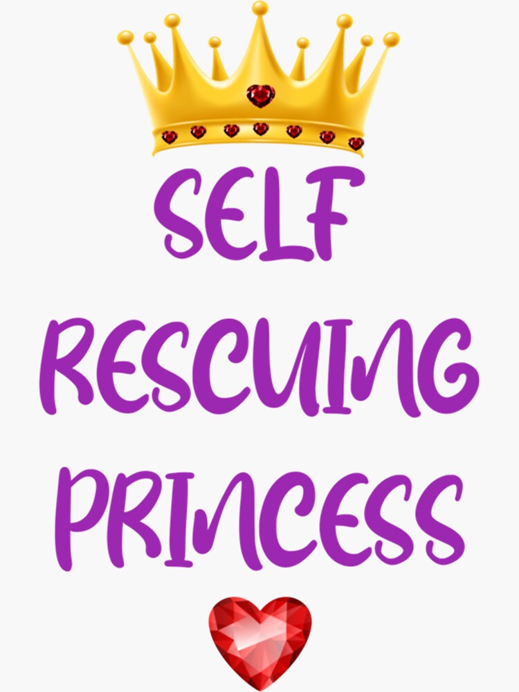 "Self Rescuing Princess - Female Empowerment Gifts - Feminist Gifts ...