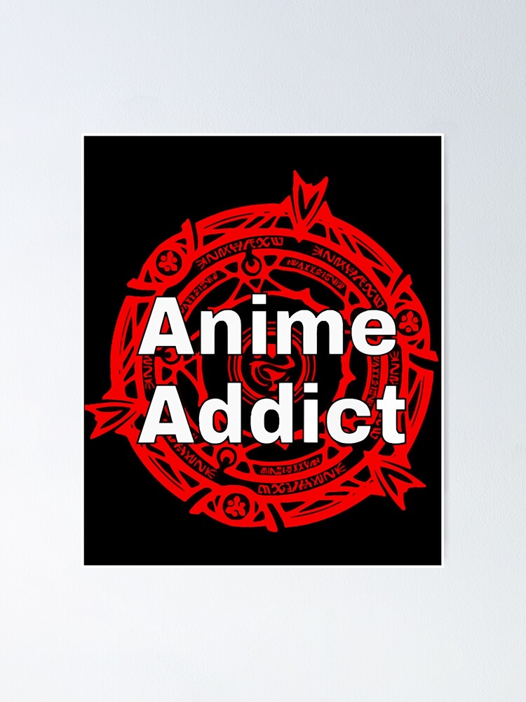"Anime Addict Magic Circle Classic ." Poster for Sale by amberorgani ...
