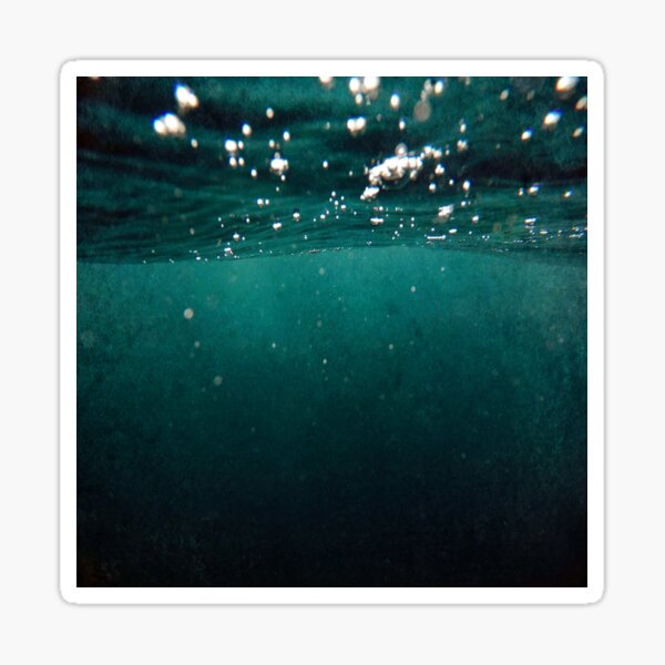 "Deep dark ocean" Sticker by CreatorMundi | Redbubble