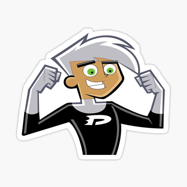 "danny phantom" Sticker by Carinamay | Redbubble
