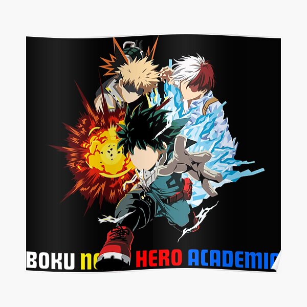 "Bnha Trio" Poster for Sale by JenniferNoHK | Redbubble