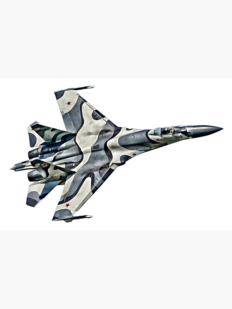 "Sukhoi Su-27" Poster for Sale by historywardrobe | Redbubble