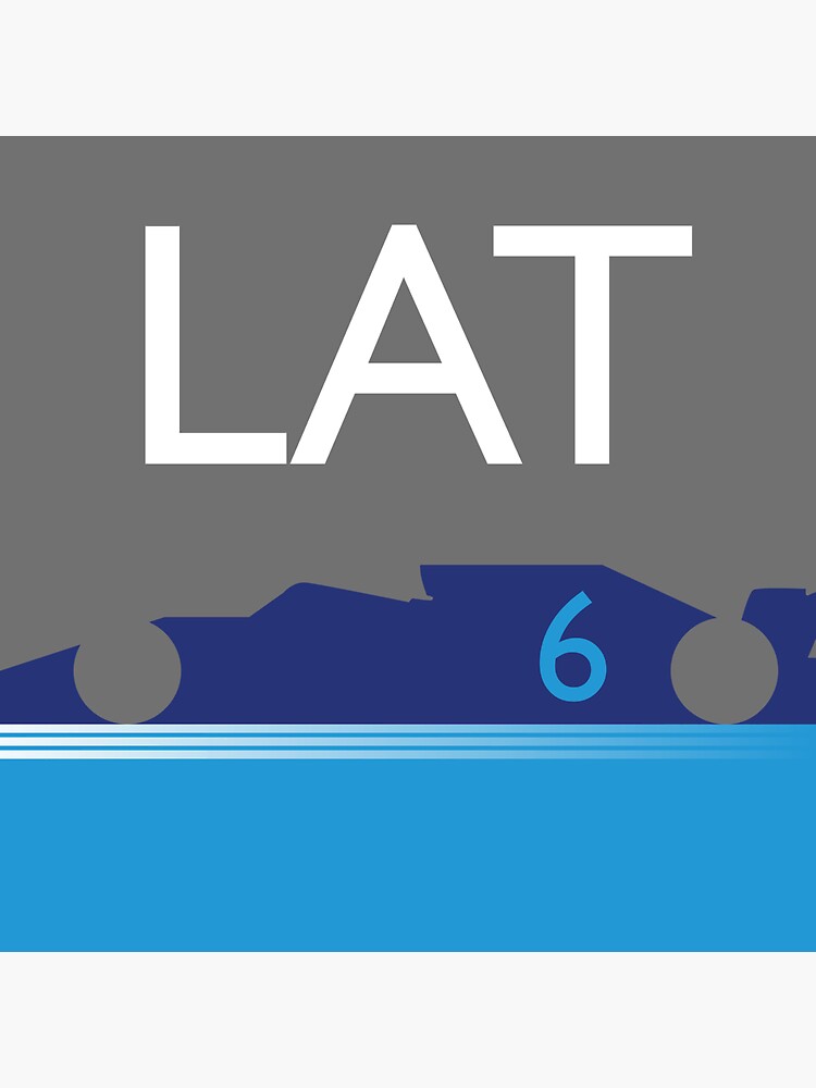 "Nicholas Latifi - Williams F1 2022" Sticker by ABFormula1 | Redbubble