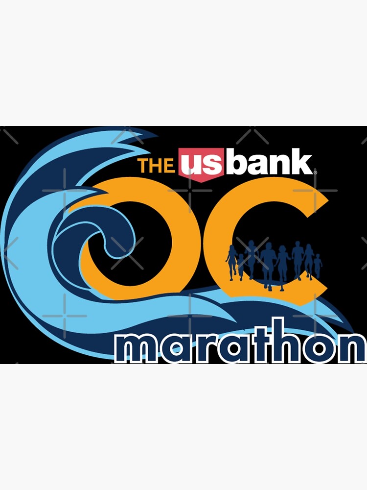 "Orange County Marathon" Poster for Sale by wondercreep | Redbubble