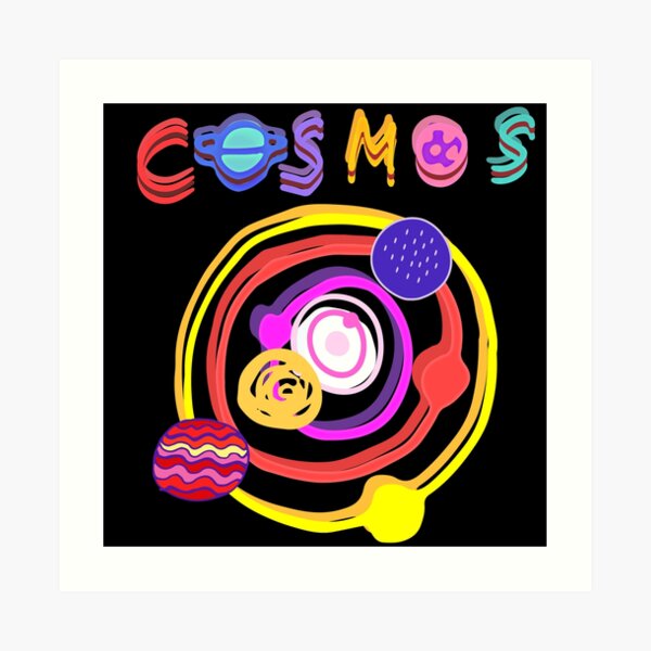 Lámina artística «Planetas, estrellas, luna, sol y sistema solar ...