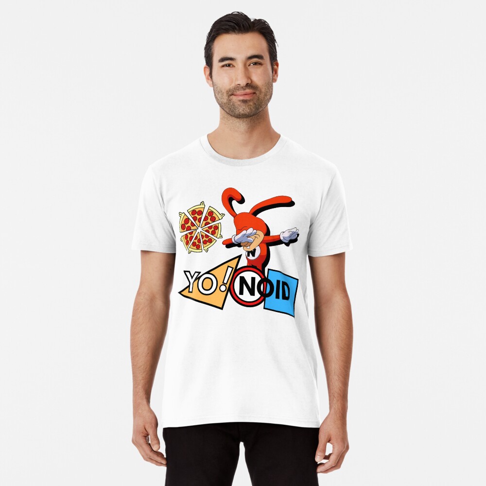 "Yo Noid 1990s Noid Flight School For Fans" Sticker for Sale by ...