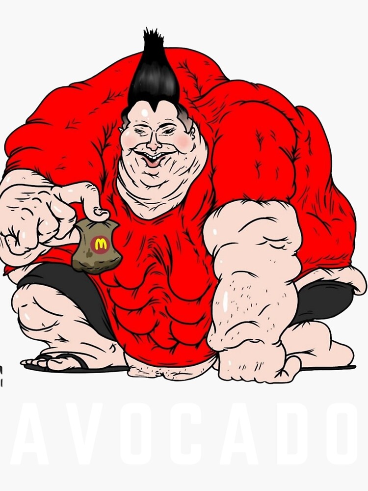 "Nikocado Avocado" Sticker by Hollow-Designs | Redbubble