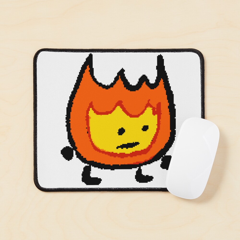 "BFDI Firey" Sticker for Sale by MsBonnie | Redbubble