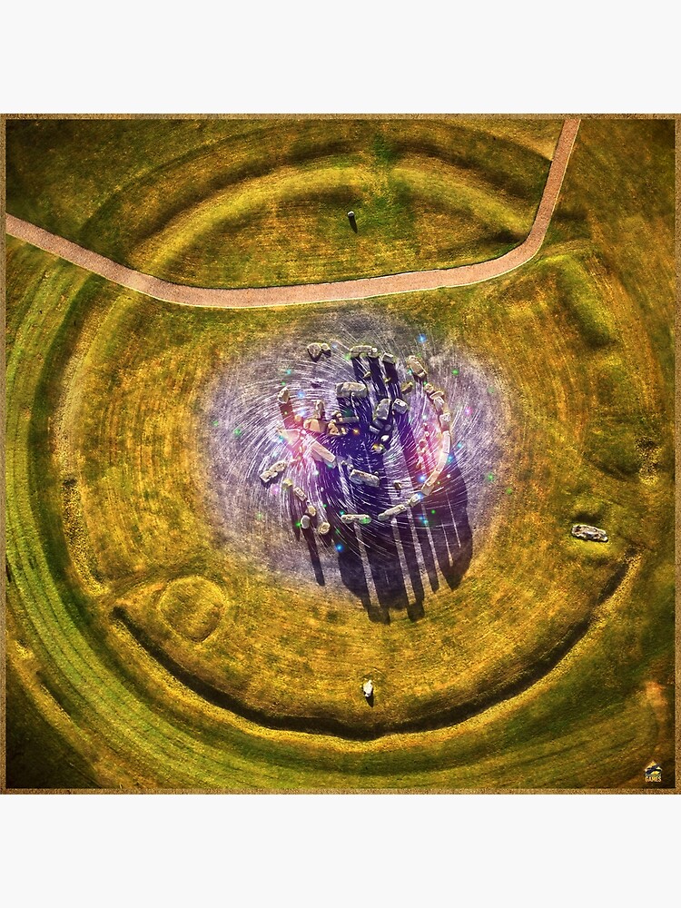 Lámina fotográfica «Ritual Ground Battle Map para miniaturas de juegos ...