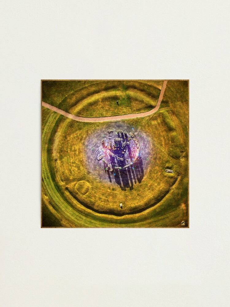 Lámina fotográfica «Ritual Ground Battle Map para miniaturas de juegos ...