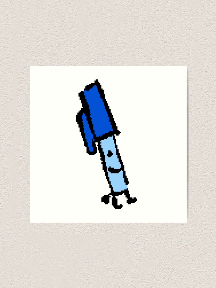 "BFDI Pen" Art Print for Sale by MsBonnie | Redbubble