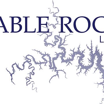 "Table Rock Lake" Sticker for Sale by Favorite Waters Outfitters ...
