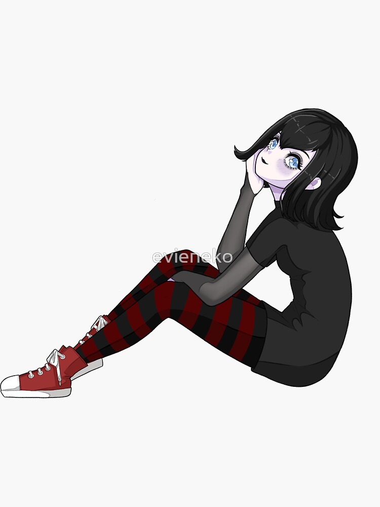 "Mavis Dracula " Sticker for Sale by evieneko | Redbubble