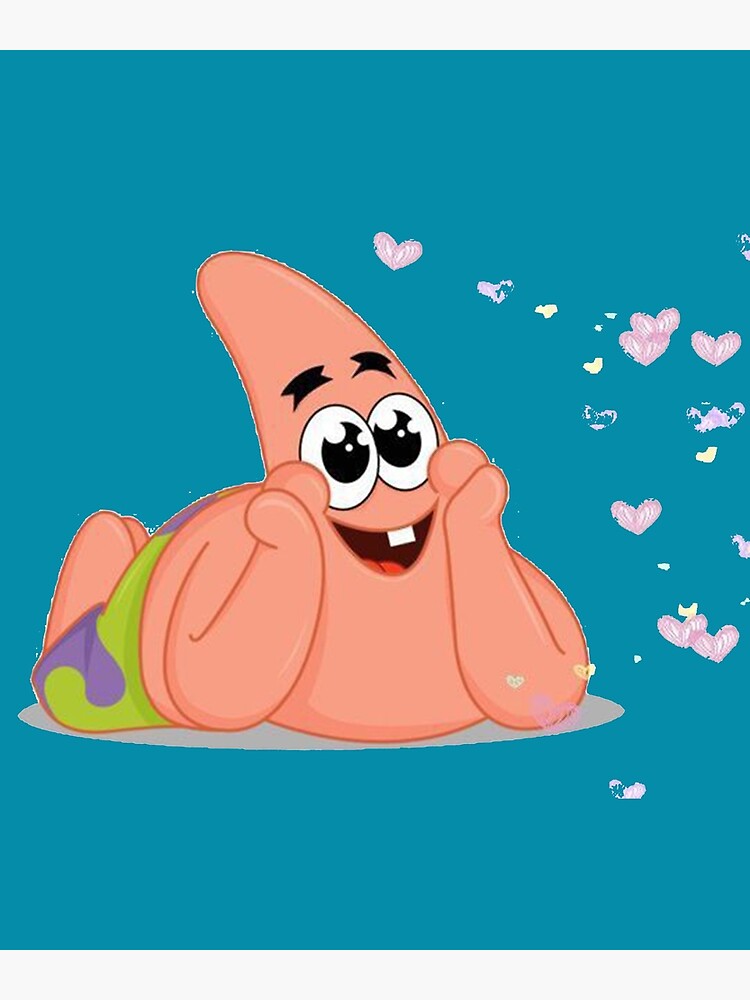 "Patrick Star" Poster for Sale by ArtCredible | Redbubble