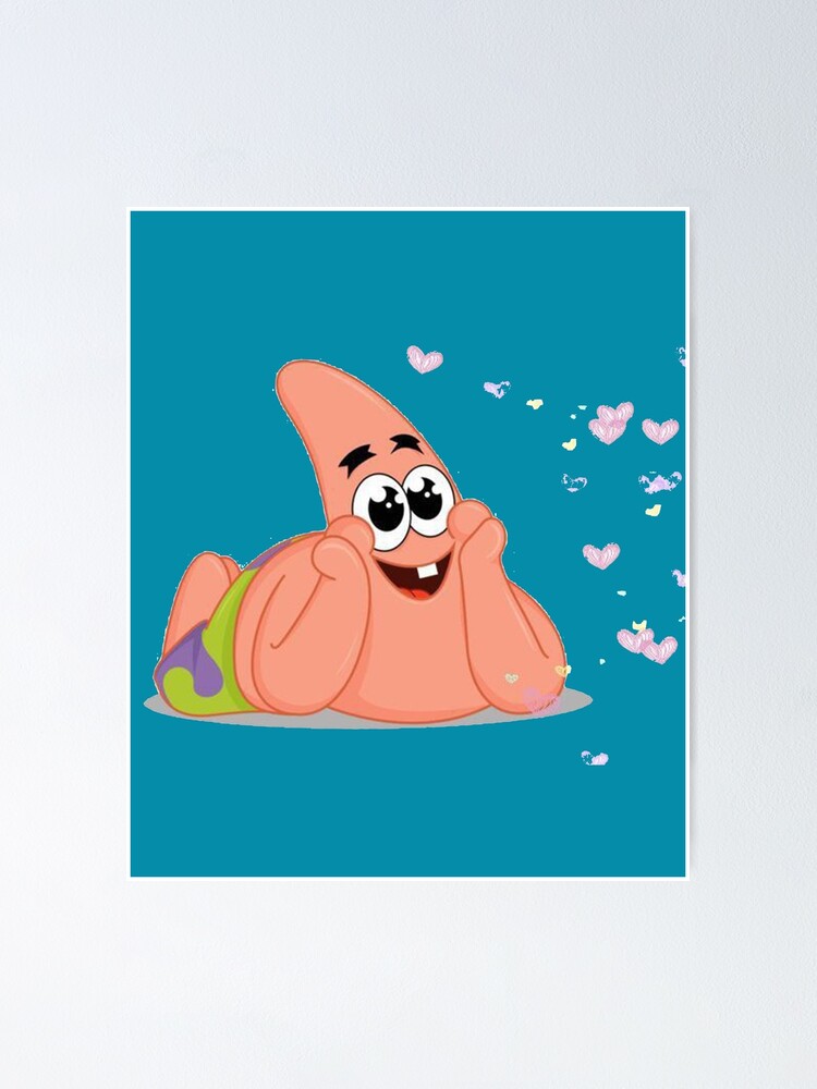 "Patrick Star" Poster for Sale by ArtCredible | Redbubble