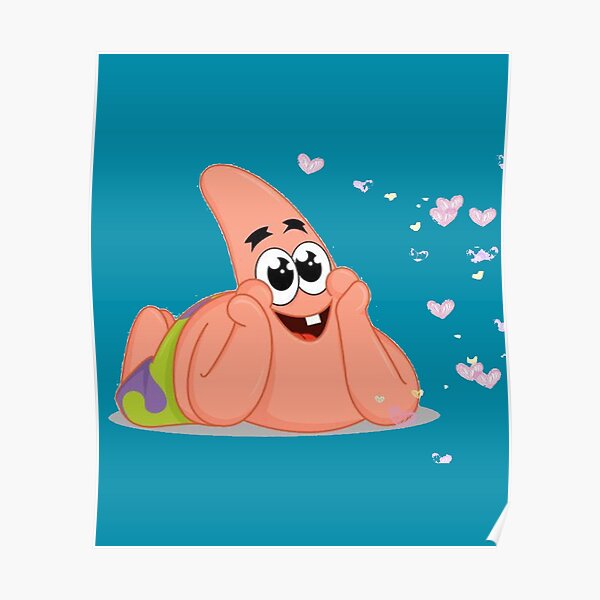"Patrick Star" Poster for Sale by ArtCredible | Redbubble