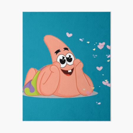 "Patrick Star" Art Board Print by ArtCredible | Redbubble