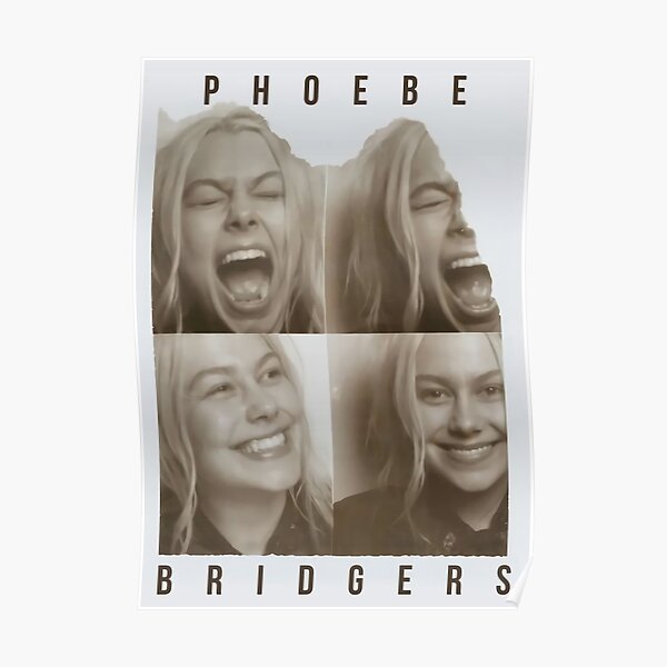 "Phoebe Smile Collage" Poster for Sale by grizziadryads | Redbubble