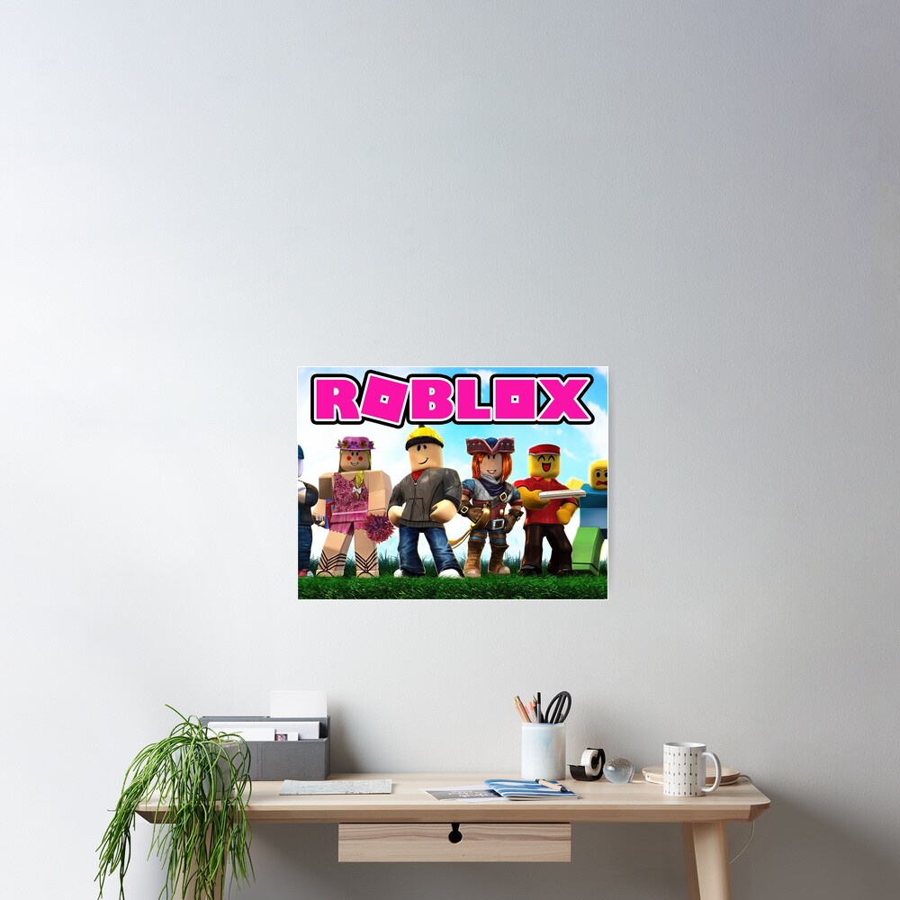 "Roblox sticker " Poster for Sale by realfantasyart | Redbubble