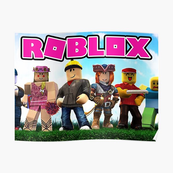 "Roblox sticker " Poster for Sale by realfantasyart | Redbubble