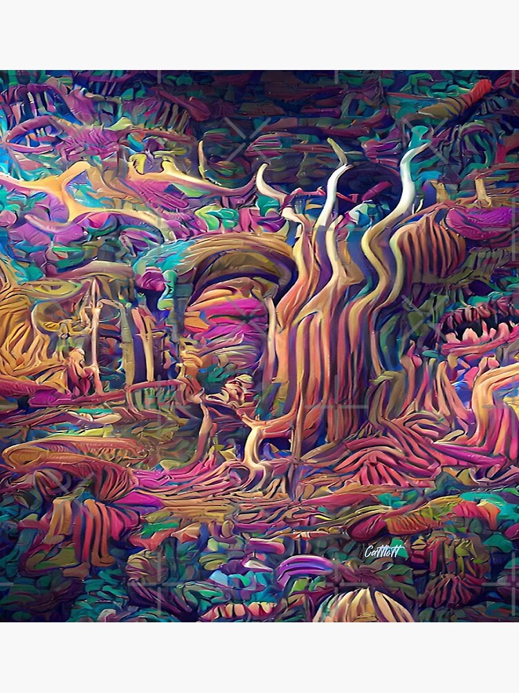 "Shamanic World Tree - Mystical " Poster for Sale by CattlettArt ...