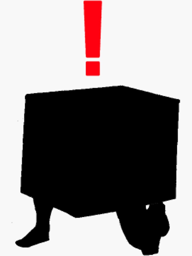 "Metal Gear Box Alert" Sticker by SNAC0B | Redbubble