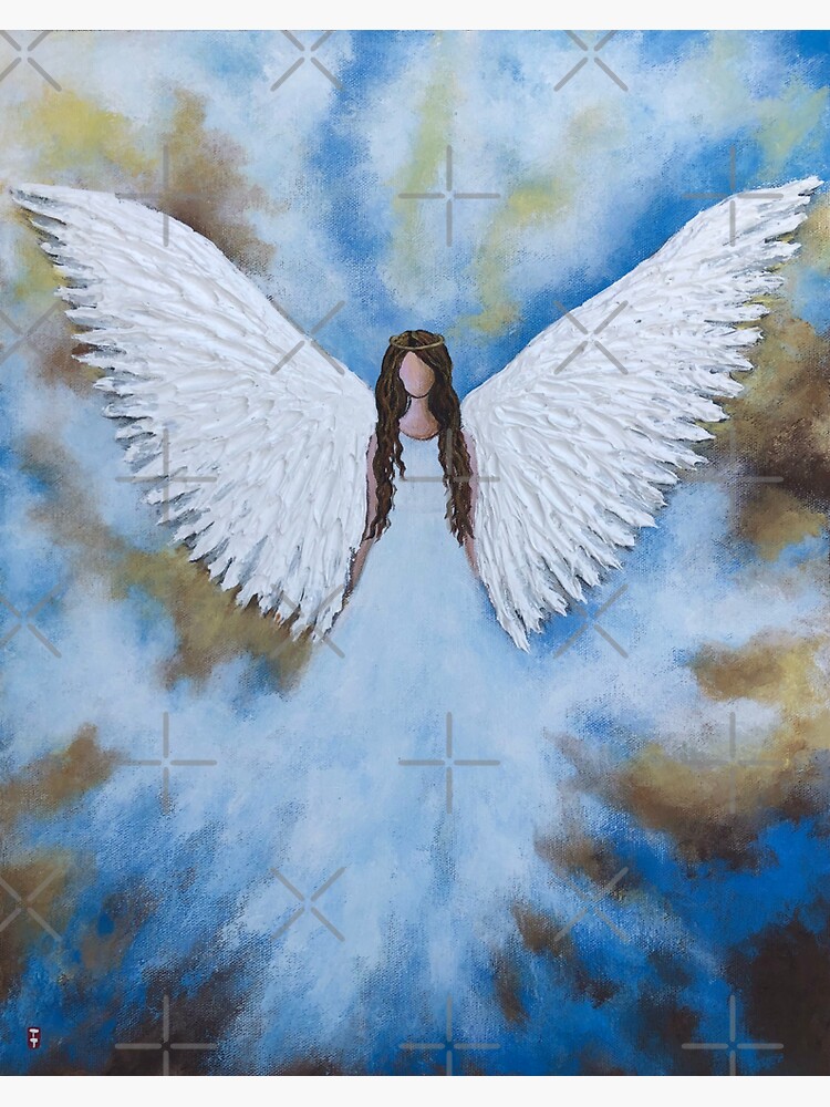 " Guardian Angel" Sticker by TiffanyRoy | Redbubble