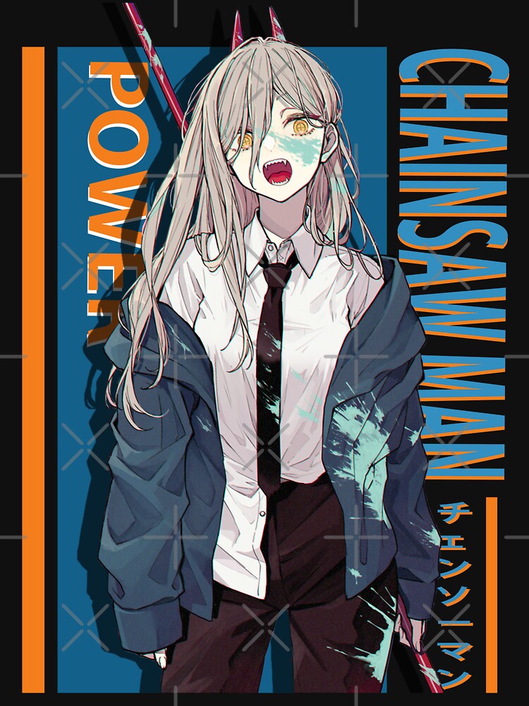 "POWER CHAINSAW MAN" T-shirt for Sale by artyyyyy | Redbubble | power ...