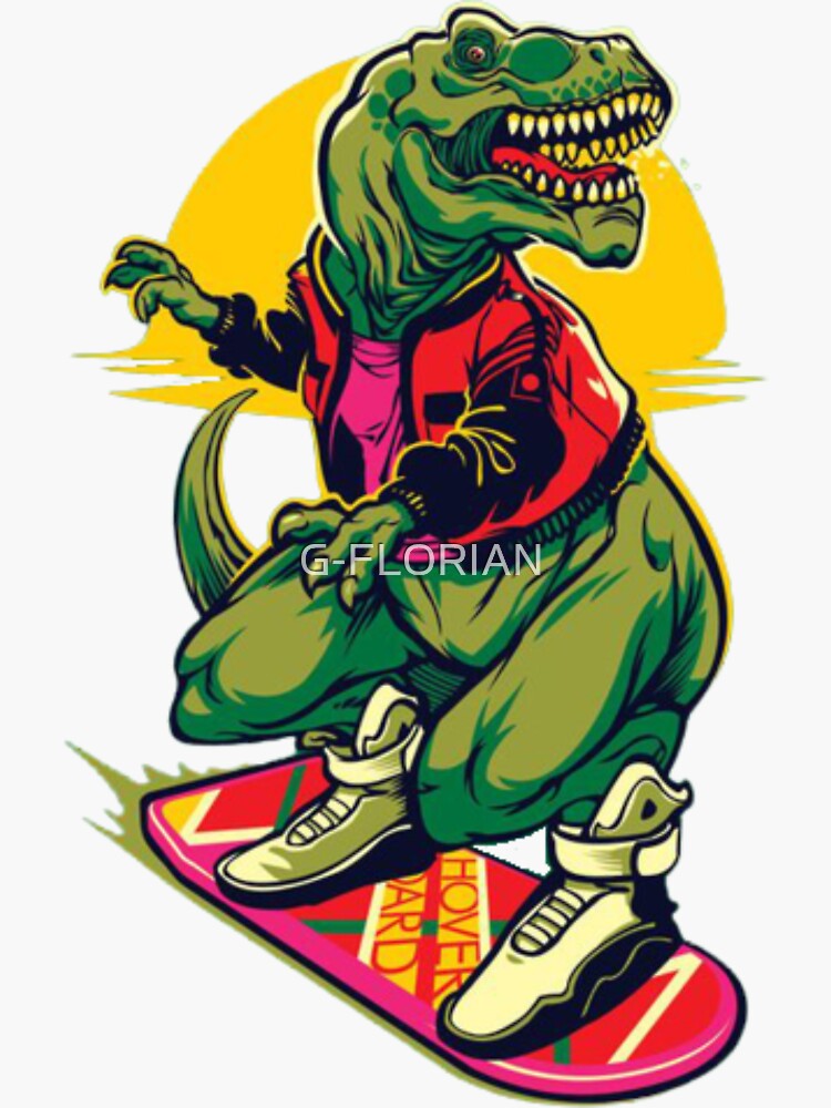 "Rex design " Sticker by G-FLORIAN | Redbubble